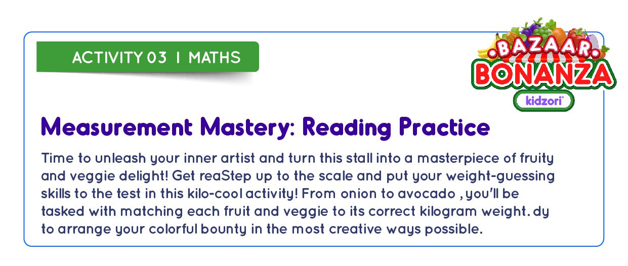 Activity 3 - Measurement Mastery: Reading Practice | Kidzori