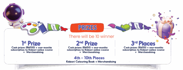 Merdeka Coloring Contest 2025 | Kidzori