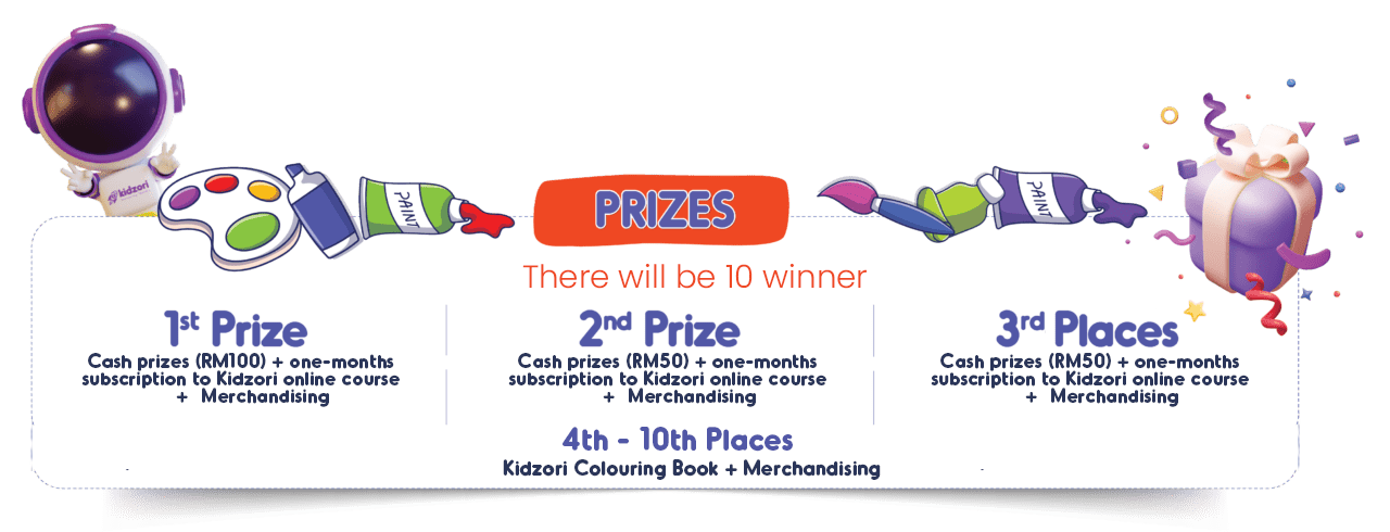 Merdeka Coloring Contest 2025 | Kidzori